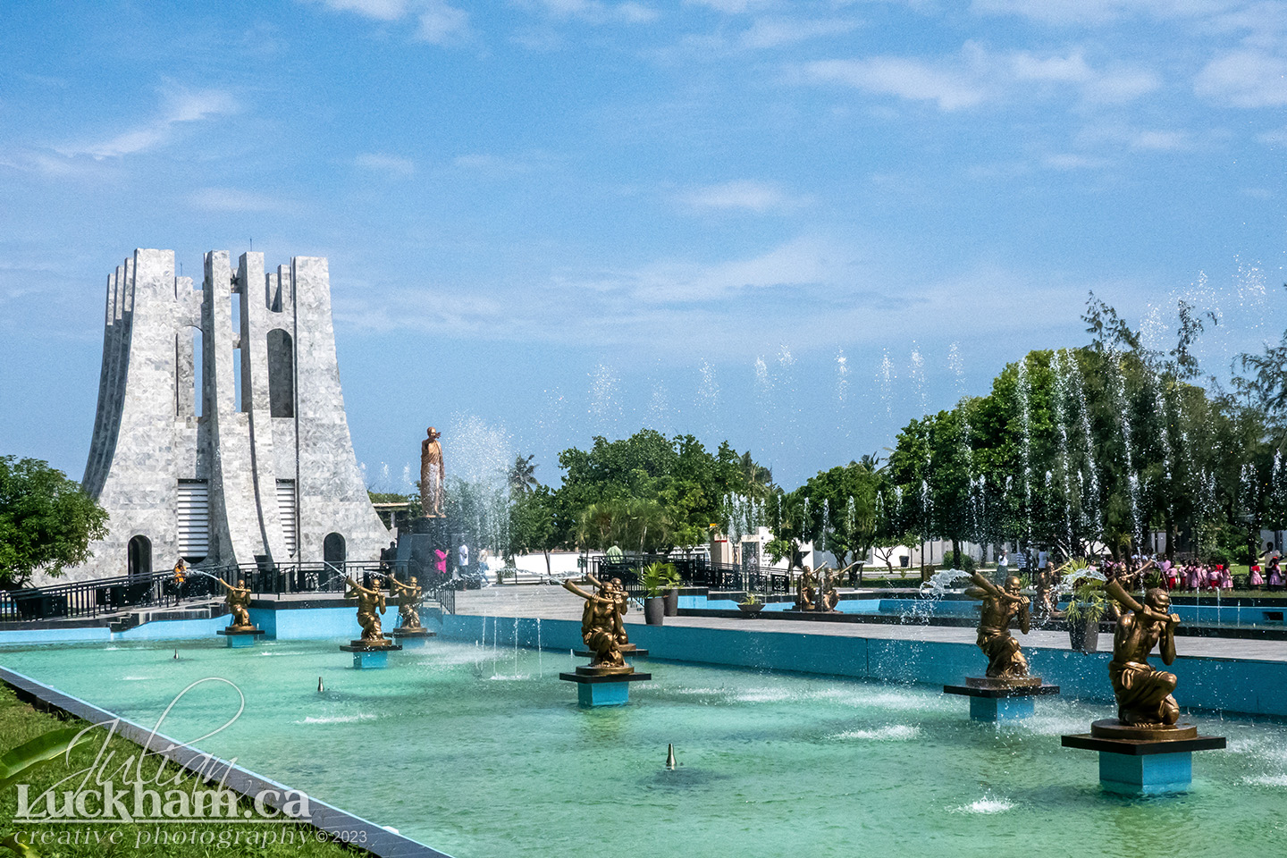 Black Star Gate and Nkrumah Memorial in Accra, Ghana - Luckham Creative ...